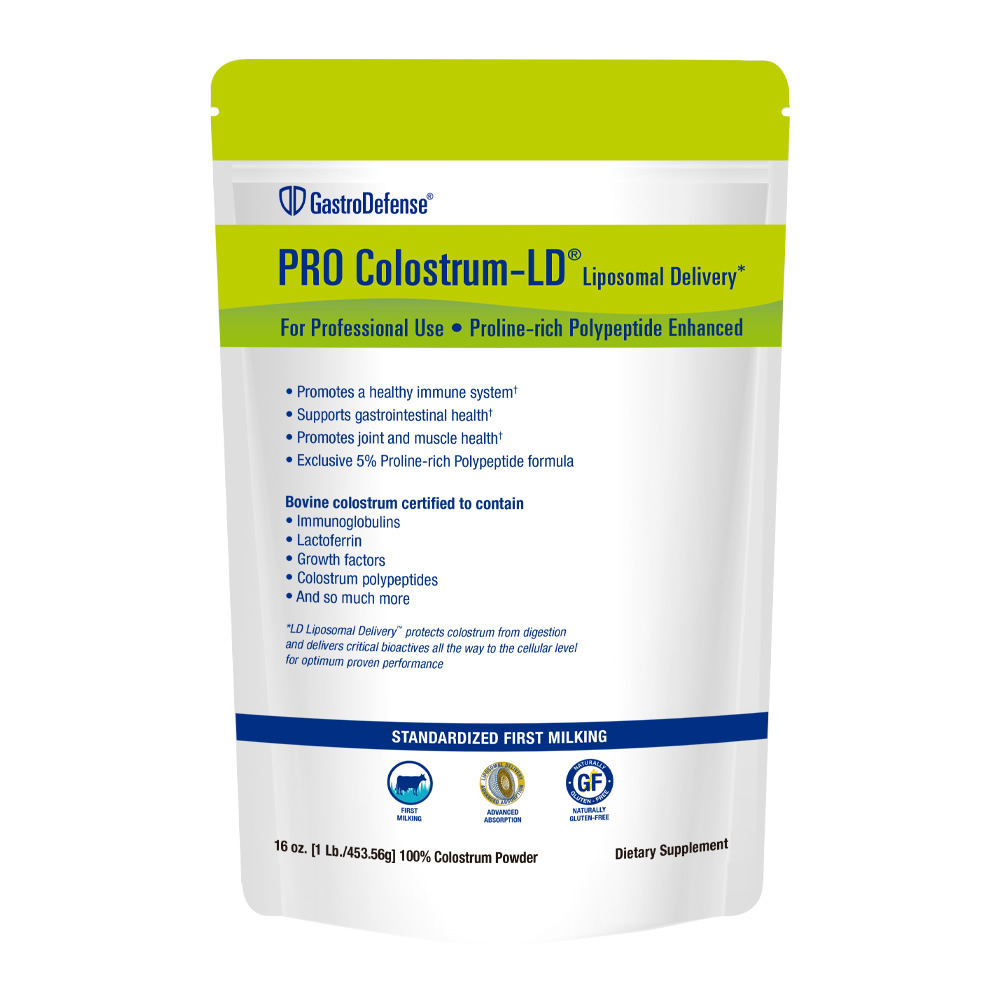 PRO Colostrum-LD® Powder - 5% PRP :: 16oz (454 grams): GastroDefense