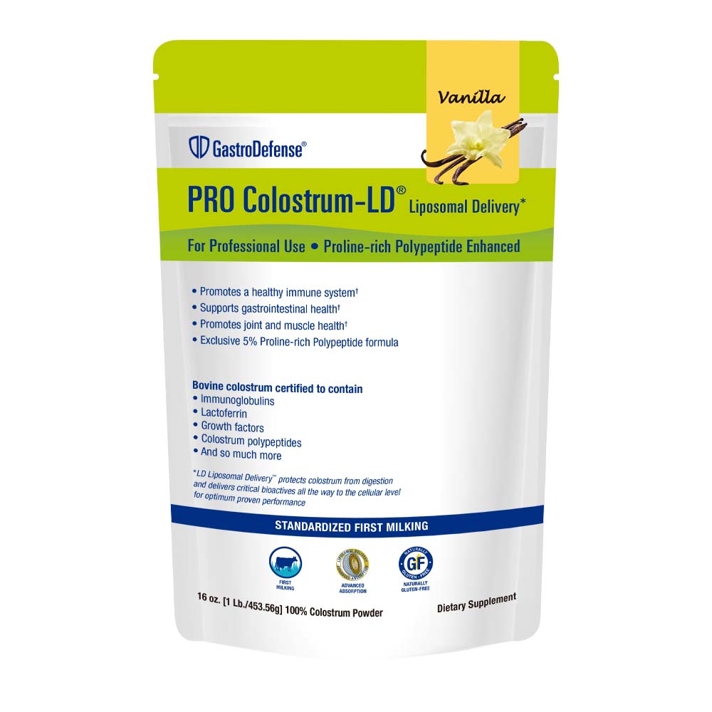 PRO Colostrum LD® Powder, Natural Vanilla Flavor - 5% PRP :: 16 oz ...